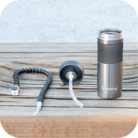 Fleximug | Hands Free Drinking Mug for Physically Disabled or Paralyzed ...